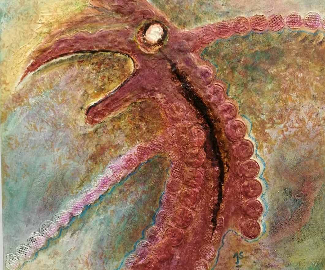 Krake - Judith Seiler-Schloemmer ANIMAL ART - publicartists