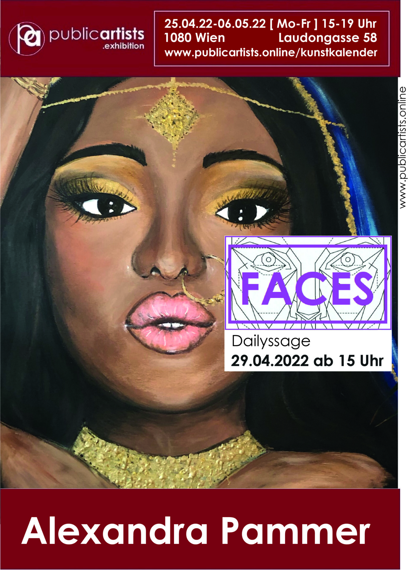 "FACES" with Alexandra Pammer - publicartists