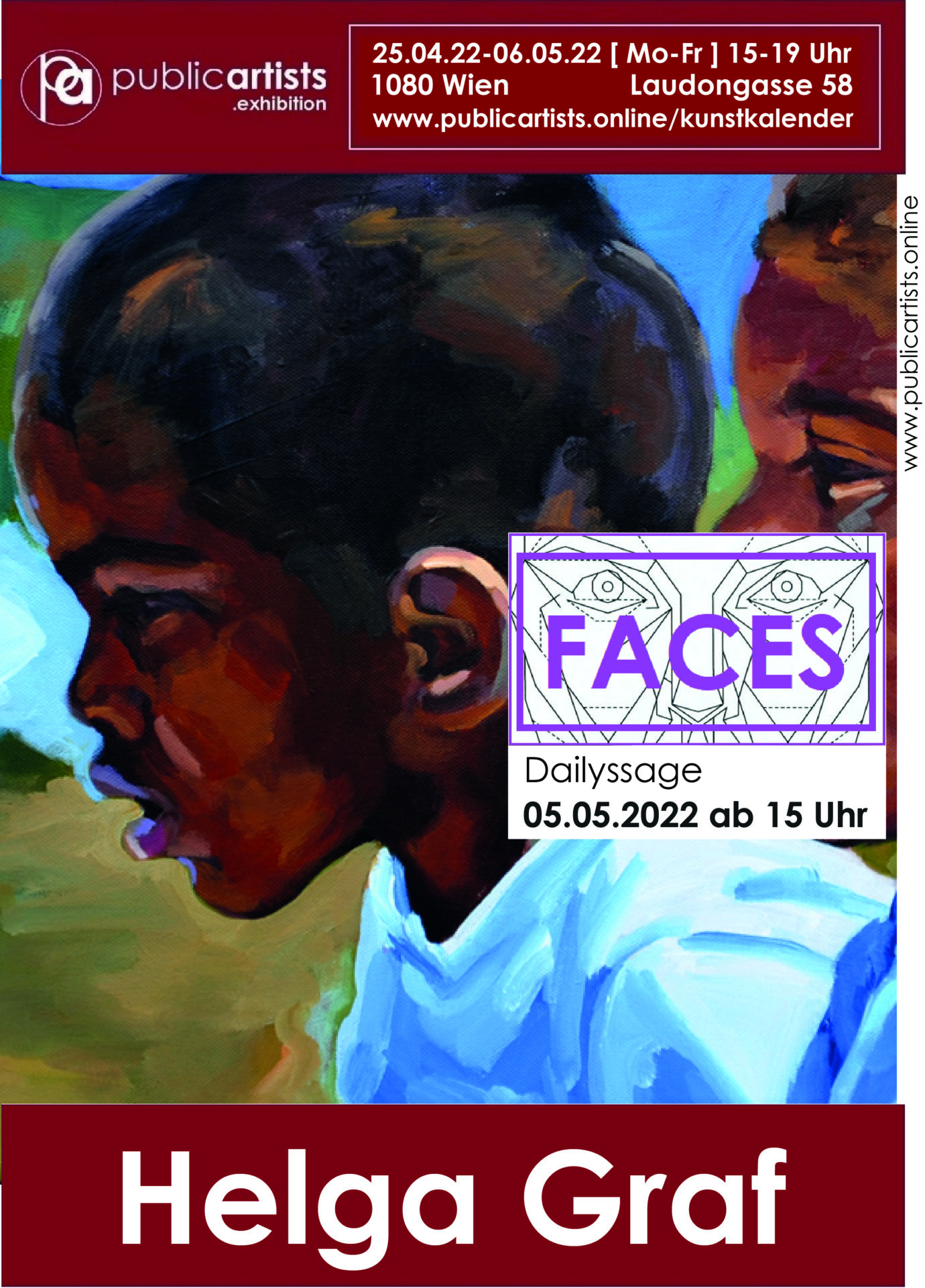 "FACES" mit Helga Graf - publicartists