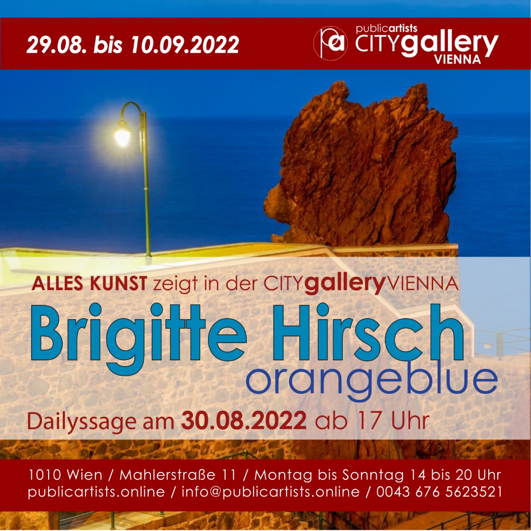 Brigitte Hirsch in der CITYgalleryVIENNA - publicartists