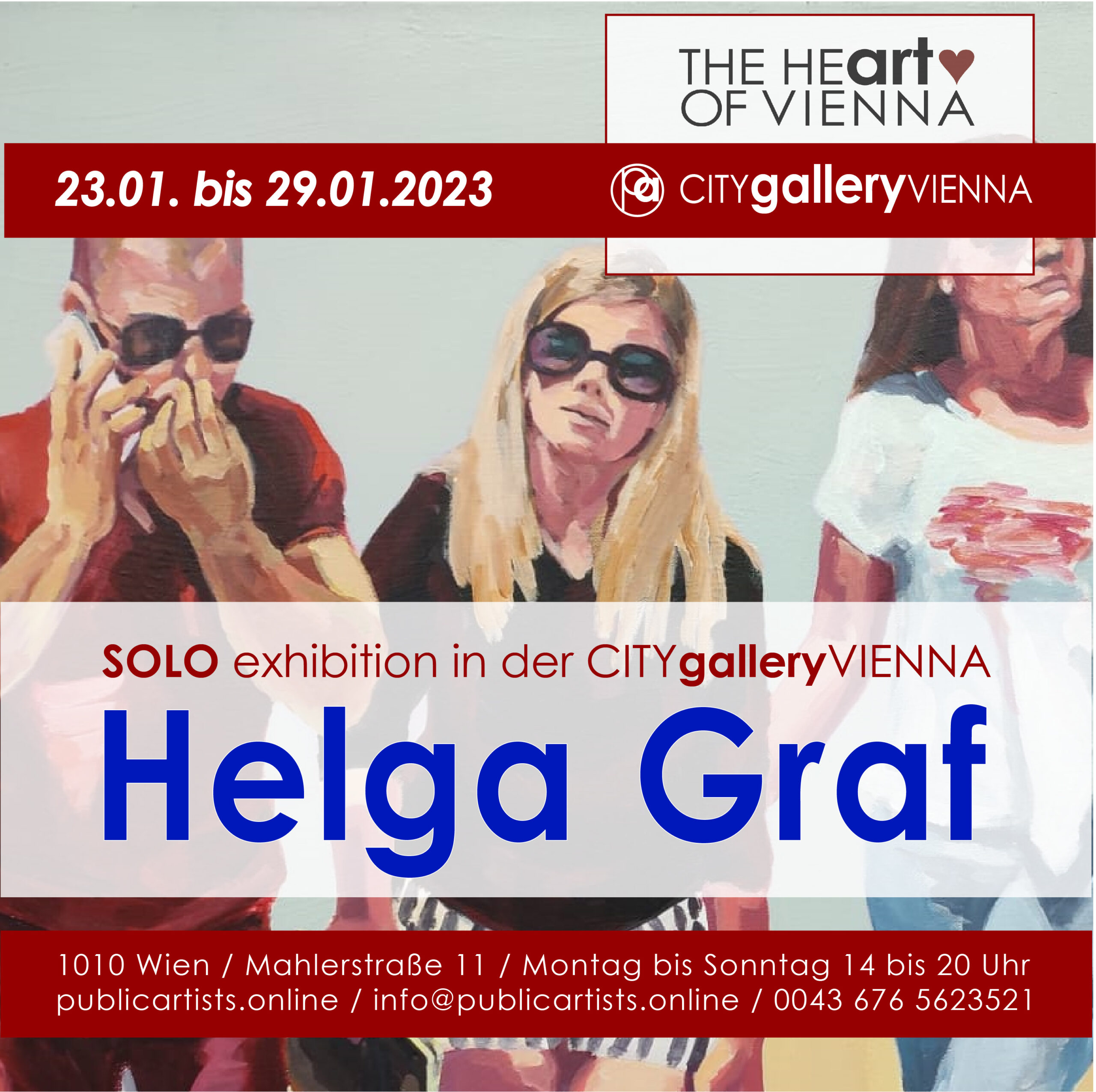 SOLO exhibition von Helga Graf